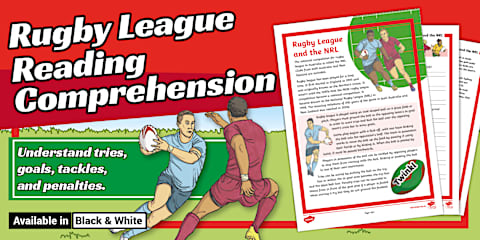 National Rugby League (NRL) Activity Booklet
