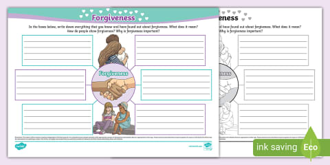 Forgiveness Poem Writing Template