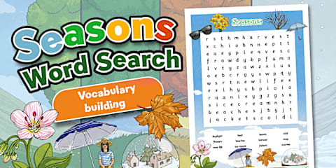 The Seasons Diagram Activity Pack