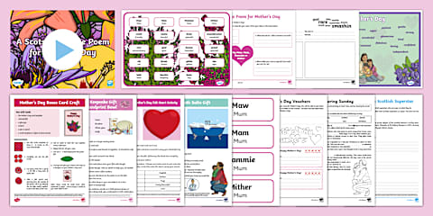 Mother's Day Writing Template