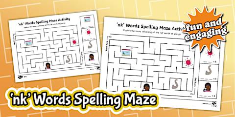 Verbs in Scots Spelling Maze Activity Sheets