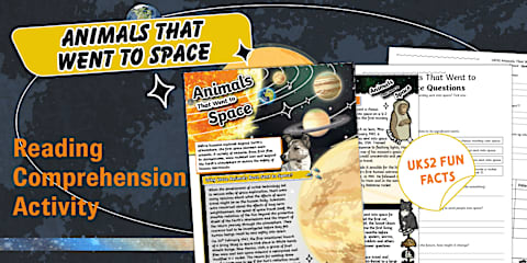 UKS2 Digging for Details: Animals in Space Infographic Comprehension ...