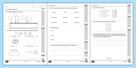 Year 4 Mass Assessment Sheet