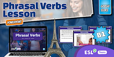 ESL Lesson Plan - Phrasal Verbs [Teens, B1]