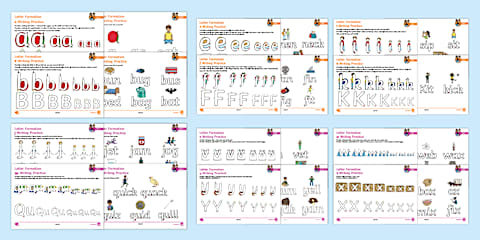 Level 3 Writing Practice Sheets