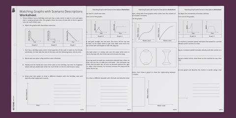 Interpreting Data in Graphs and Tables Cut and Paste Activity