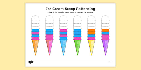 Repeating Patterns Worksheets