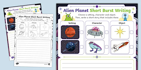 Design an Alien Worksheet