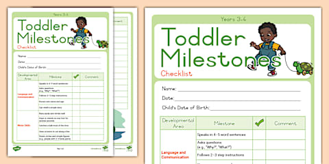 5 Year Old Milestones Checklist Guide