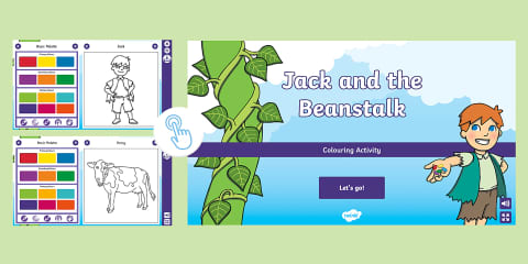 Jack and the Beanstalk Interactive Bingo