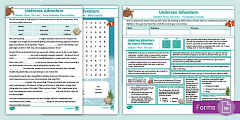 CHAPTERS November 2023: Undersea Adventure - Independent Learning Contract