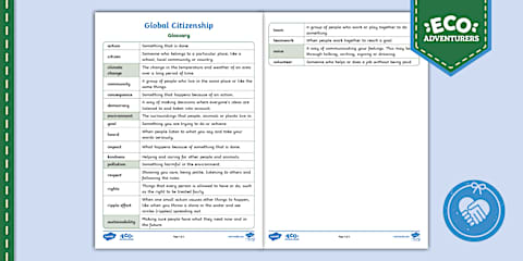 Year 6 Global Citizenship Bookmarks, Certificates & Reward Charts