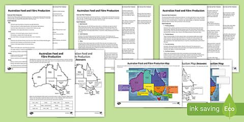 Australian Food Map