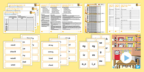 Phase 5 Phonics Letters and Sounds Assessment Sheets