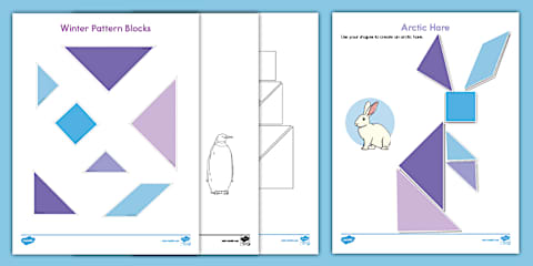 2D Shape Drawing PowerPoint for K-2nd Grade