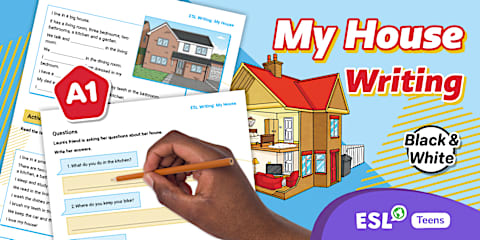 ESL Writing: My Family [Teens, A1]