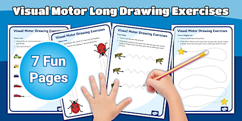 Copy Cat Visual Motor Integration Activity Sheet