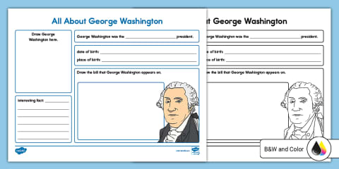 George Washington Emergent Reader