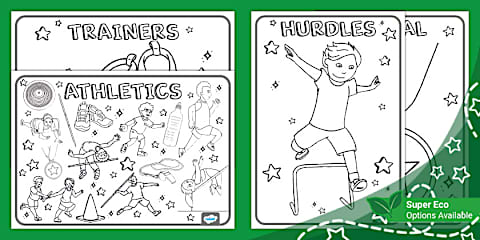 KS2 Netball Doodle Colouring Pages - Twinkl