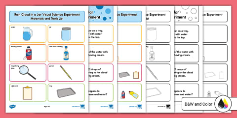 Magic Milk Visual Science Experiment for Special Education