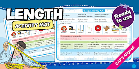 Measuring Length using Non-Standard and Standard Units Worksheet