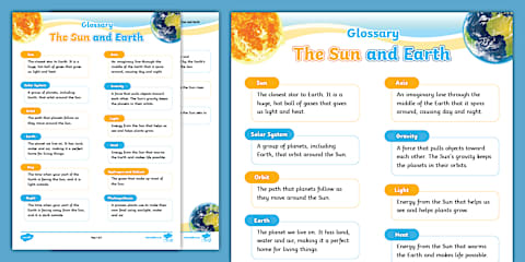 Grade 4 Natural Science – Term 4 - The Sun and Weather – Poster (CAPS ...