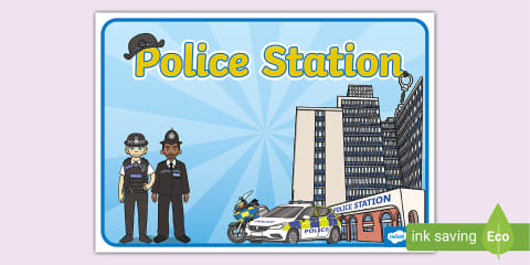 Police Department Display Banner - Twinkl