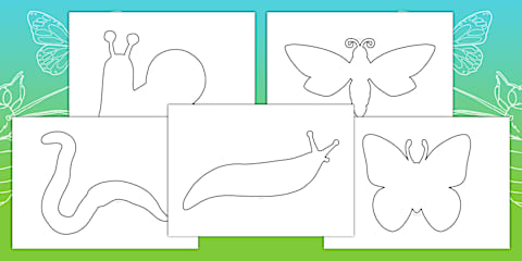 Paper Plate Bug Crafts