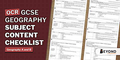 GCSE OCR English Literature Specification Overview Checklists