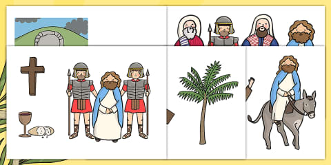 Easter Story Small World Play Idea and Printable Resource Pack