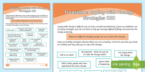Dealing with Change - Strategies and Ideas