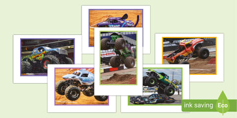 Monster Truck Reward Chart