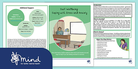 Mental Health and Wellbeing Pack Transition Day