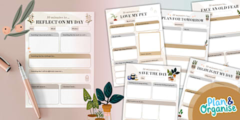 Daily Journal Prompts for First Week Back at School