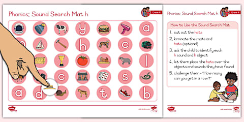 Grade R Phonics - Mini Reader - h Sound (CAPS Aligned)