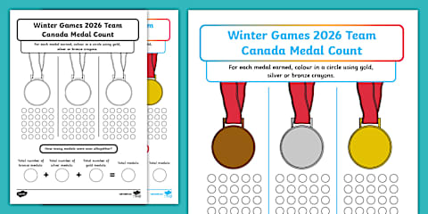 Winter Games Activity Booklet for K-2nd Grade