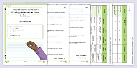 Grade 9 - English Home Language - Term 3 - Literature Assessment (CAPS ...