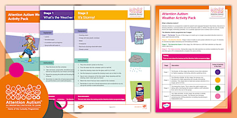 Attention Autism Winter Activity Pack