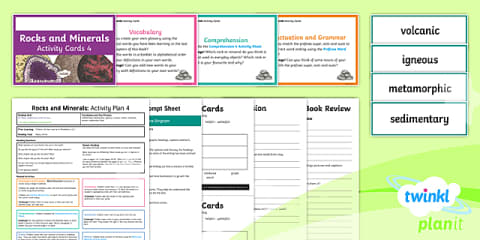 Rocks and Minerals Guided Reading 1 Y3 to Support Teaching On ‘Rocks ...