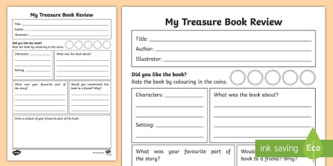 Find Your Treasure Worksheet