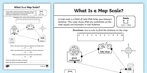 What Is A Map Legend Map Skills Activity Sheet