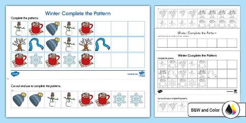 Kindergarten Signs of Winter PowerPoint & Google Slides