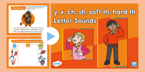 Initial and Ending 'x' Story PowerPoint
