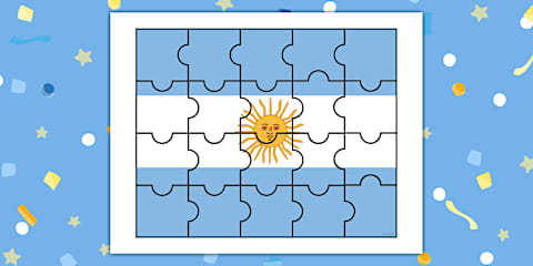 Posters: frases del Día de la Bandera (Argentina)