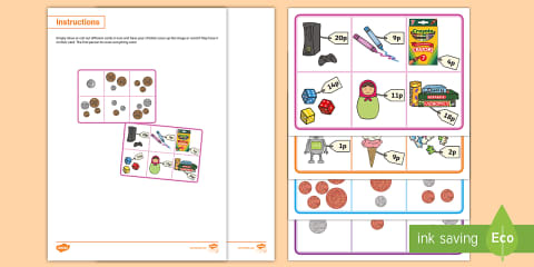 Money Games KS1 Resource Pack | British Currency