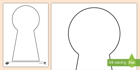 Through the Keyhole Guided Writing Activity