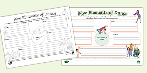 The Elements of Dance Space Worksheet