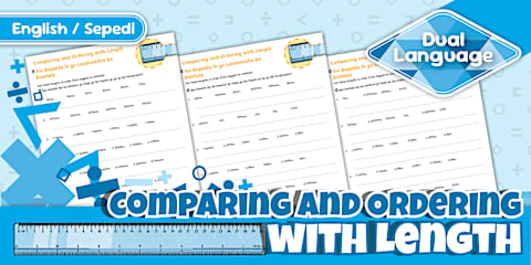 Grade 4 Maths- SA Money - Notes Cut Outs - Sepedi/English (CAPS Aligned)