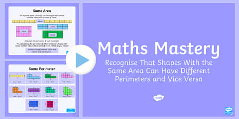 Calculate Area Interactive PowerPoint