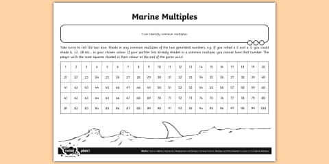 Coconut Multiples Maths Game KS2